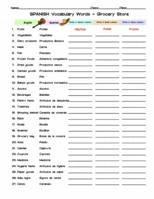 Spanish Shapes Vocabulary Word Search & Answer Key | Made By Teachers