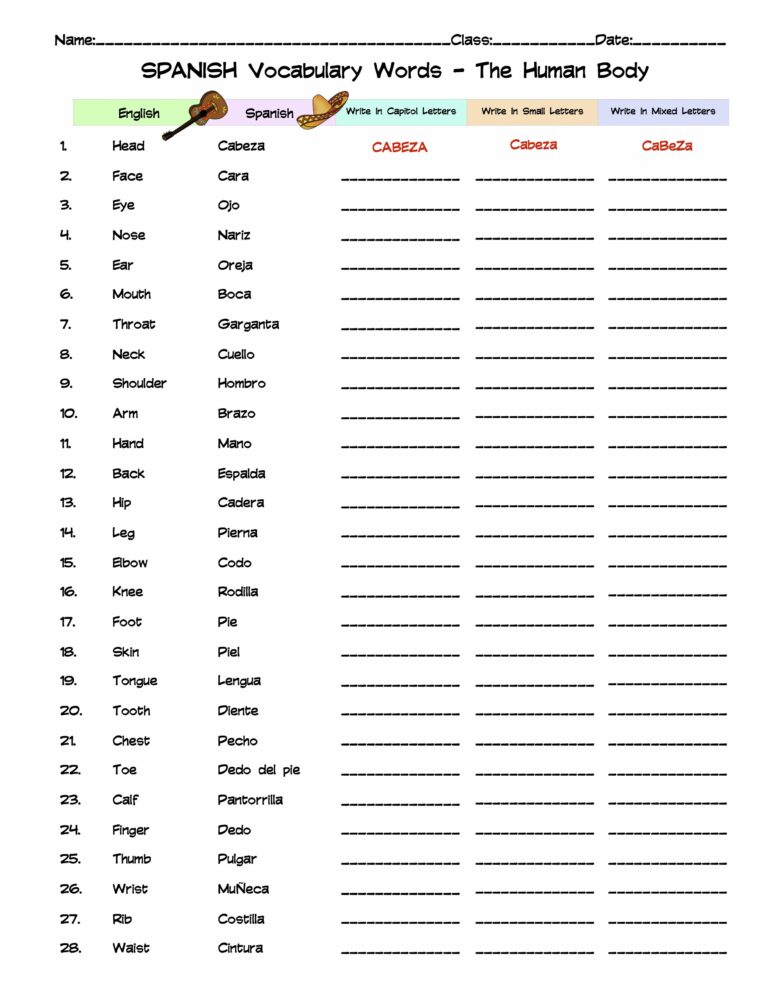 Spanish Bank & Money Vocabulary Matching Worksheet & Answer Key | Made ...