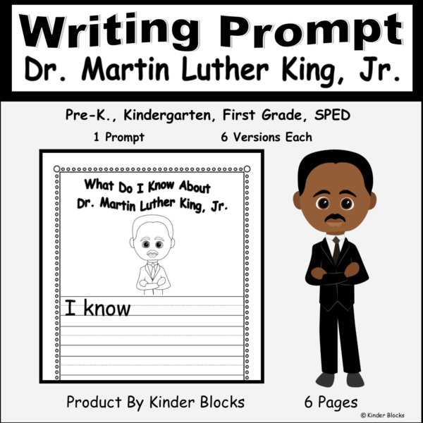 Dr. Martin Luther King, Jr. Writing Prompt | Made By Teachers