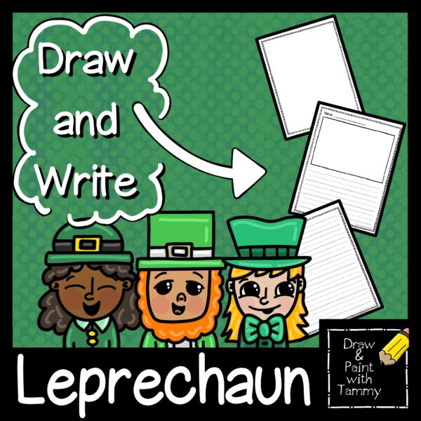 Roll A Leprechaun St. Patrick’s Day Roll and Draw Art Game Art Sub ...