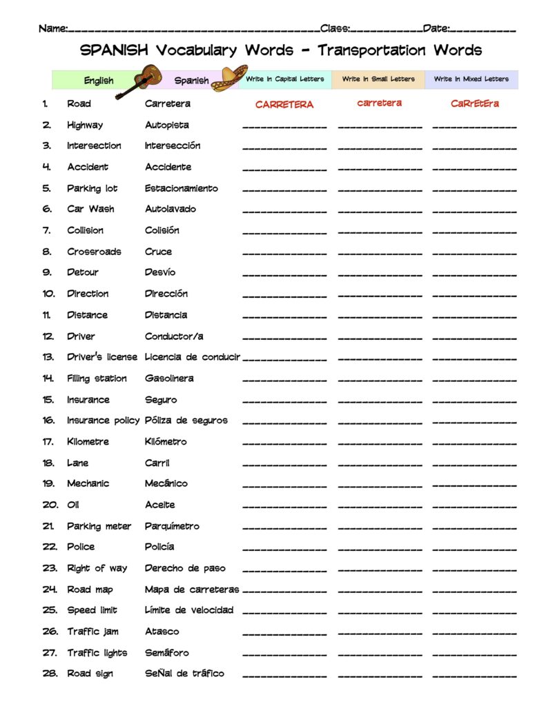 Spanish Emotions Vocabulary Word Search & Answer Key | Made By Teachers