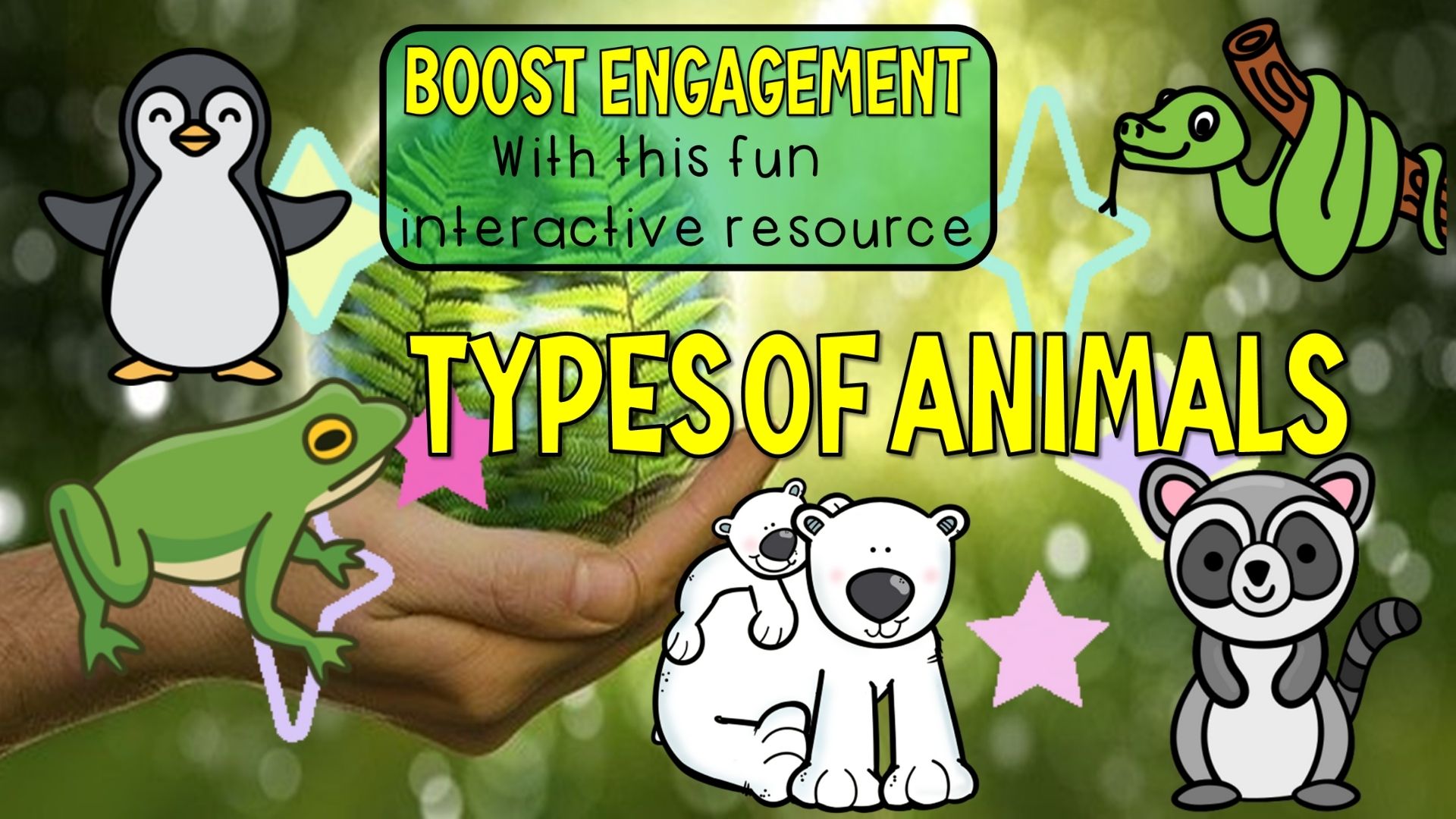 Cut and Paste Animals in Their Habitat | Made By Teachers