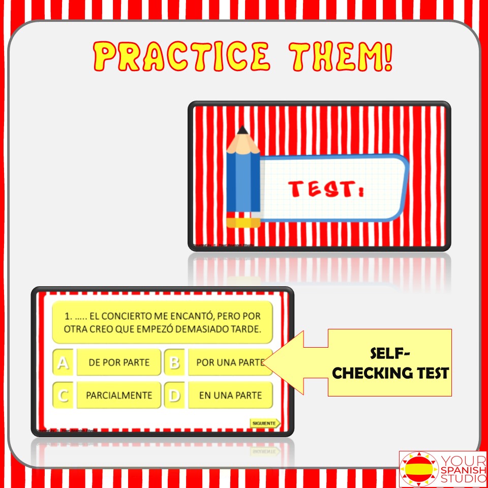 SPANISH ADVANCED VOCABULARY CLASS NO PREP CLASE MAESTRA DE VOCABULARIO ...