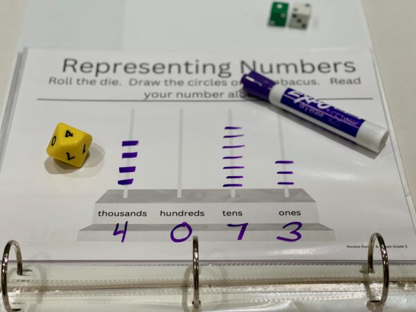 Adapted Math Binder: Base 10 | Made By Teachers