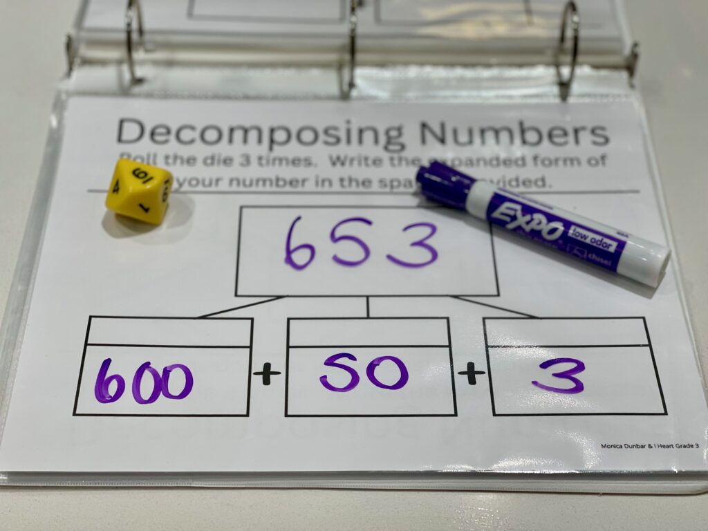 Adapted Math Binder: Base 10 | Made By Teachers