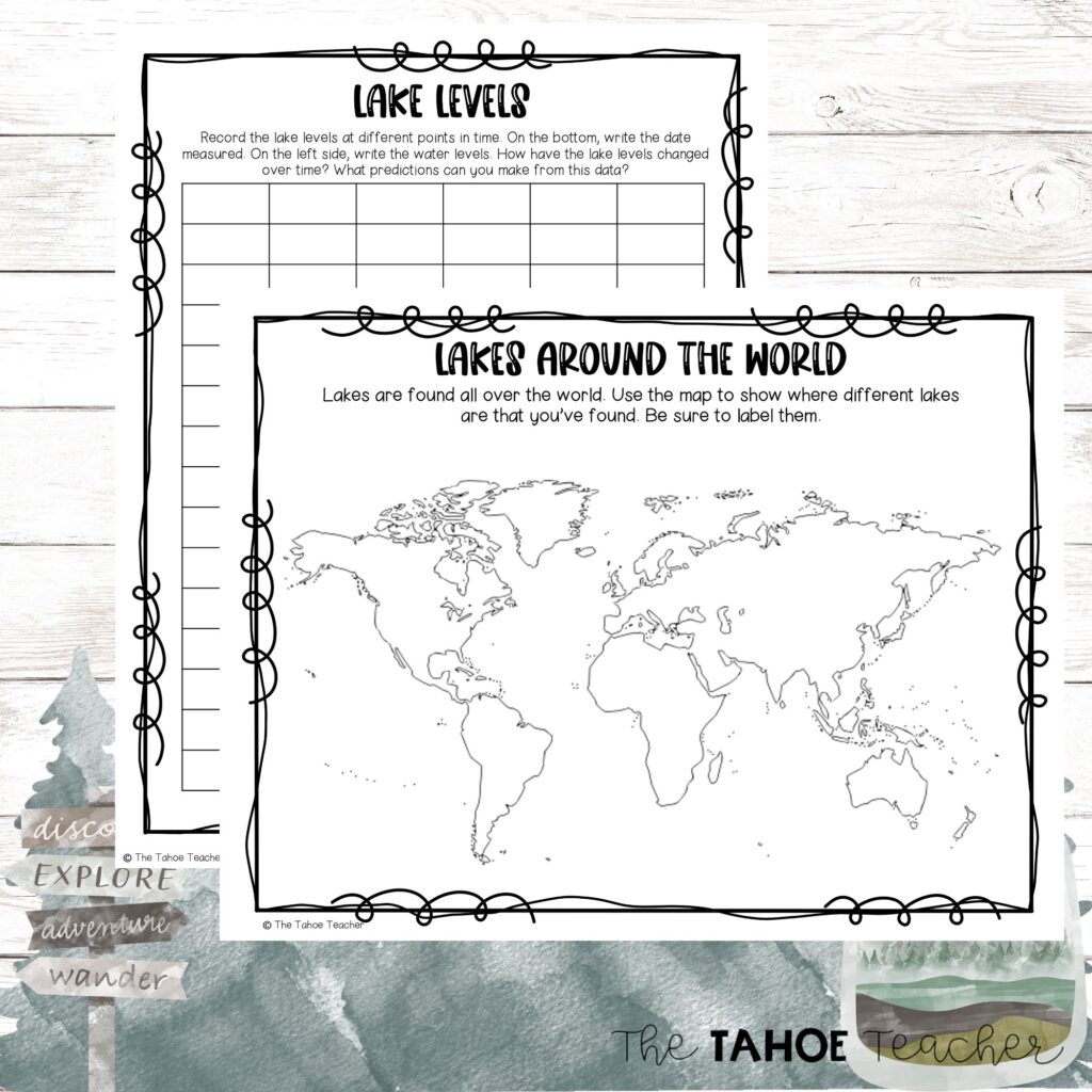 Lakes Inquiry / Phenomenon Based Learning Unit | Made By Teachers