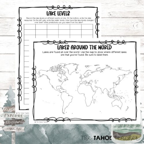 Lakes Inquiry / Phenomenon Based Learning Unit | Made By Teachers