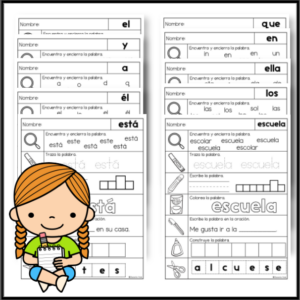 High Frequency Words in Spanish | Made By Teachers