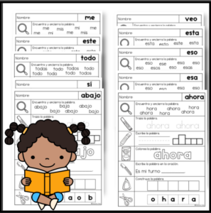 High Frequency Words in Spanish | Made By Teachers