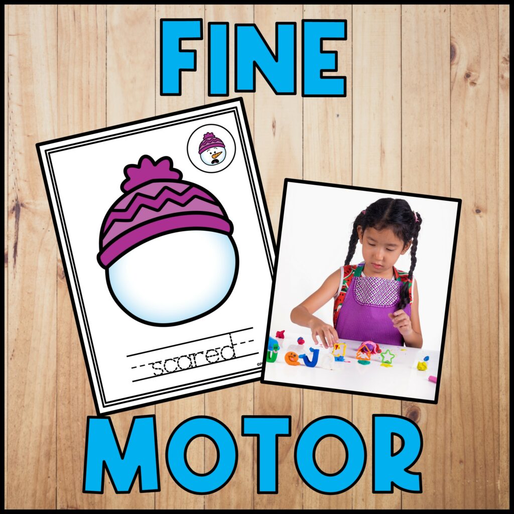 Winter Emotions Play Dough Mats | Social Emotional Learning Activities ...