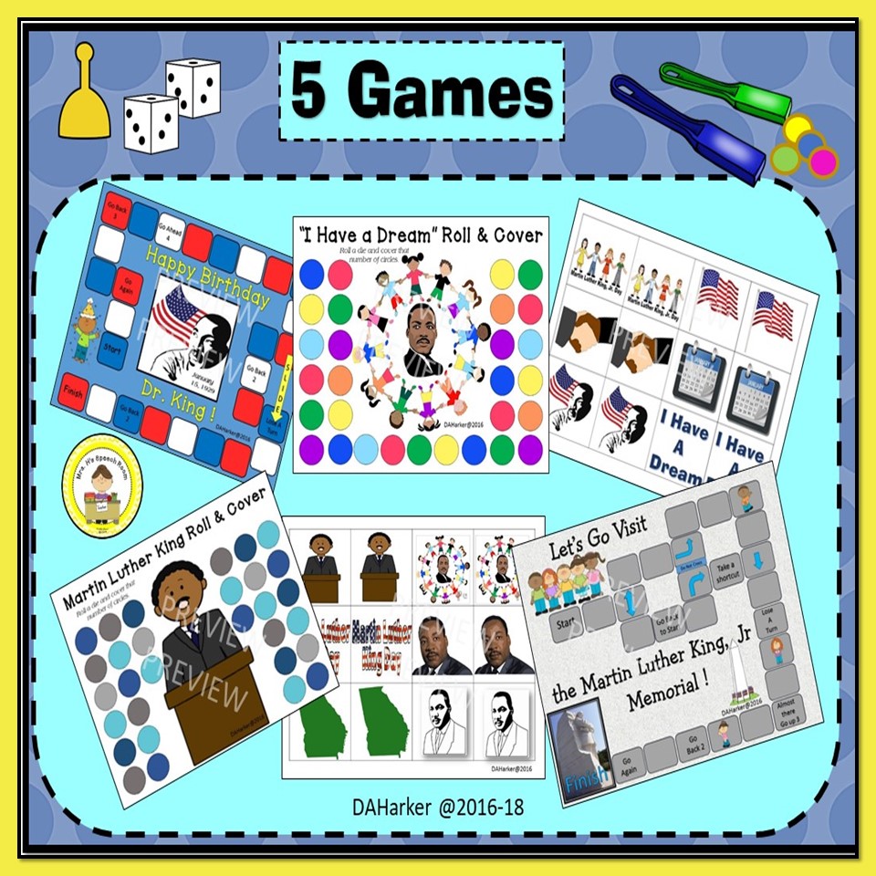 Martin Luther King Jr Speech Therapy | MLK Day Speech Therapty ...