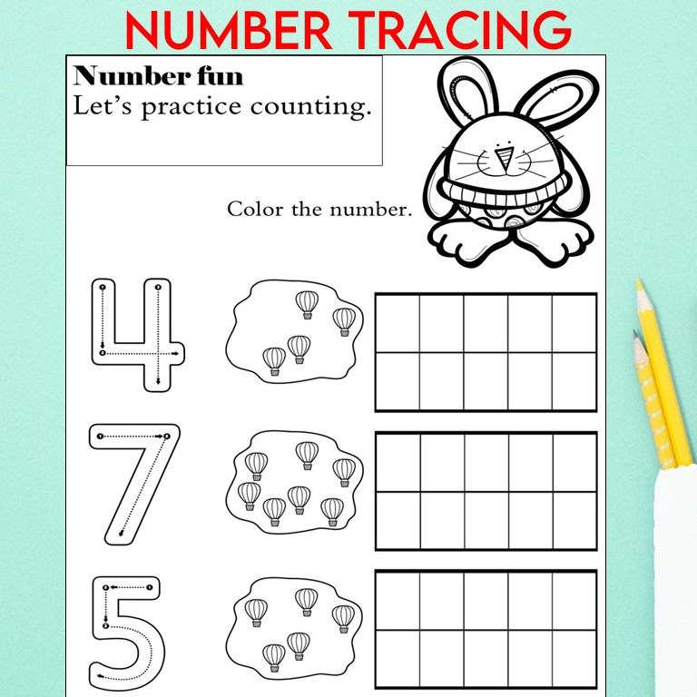 No Prep | Pre K Math Worksheets | Made By Teachers