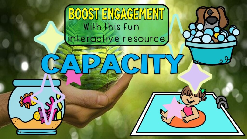 capacity bundle | Made By Teachers