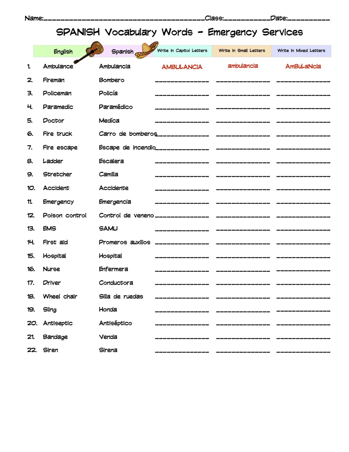 Spanish Christmas Word Search Worksheet | Made By Teachers