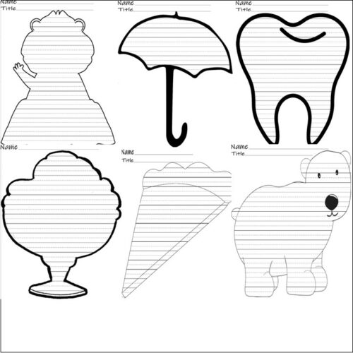 February Journal 25 Daily Writing Prompts Graphic Organizer Shaped ...