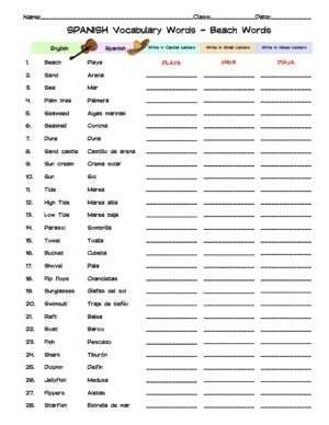 Spanish The Planets Vocabulary Matching Worksheet & Answer Key | Made ...