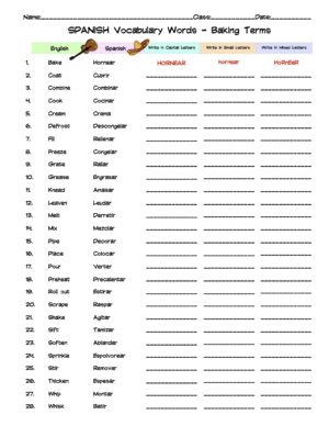Spanish Airport Vocabulary Matching Worksheet & Answer Key | Made By ...