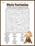 PLATE TECTONICS Word Search Puzzle Worksheet Activity | Made By Teachers
