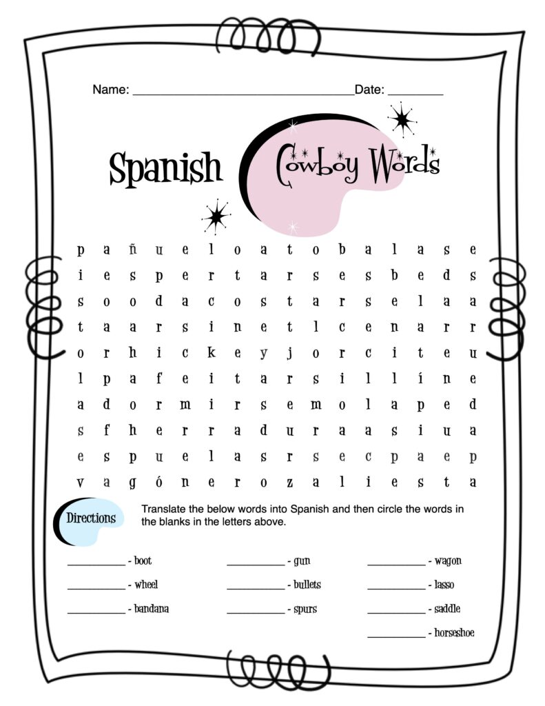 Spanish Hobby Words Lesson Packet | Made By Teachers