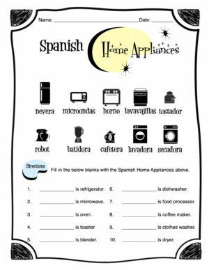 Spanish Picture PowerPoint of 25 Common Bathroom Items Words | Made By ...