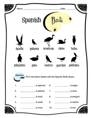 Spanish Living Room Items Vocabulary Word Search & Answer Key | Made By ...