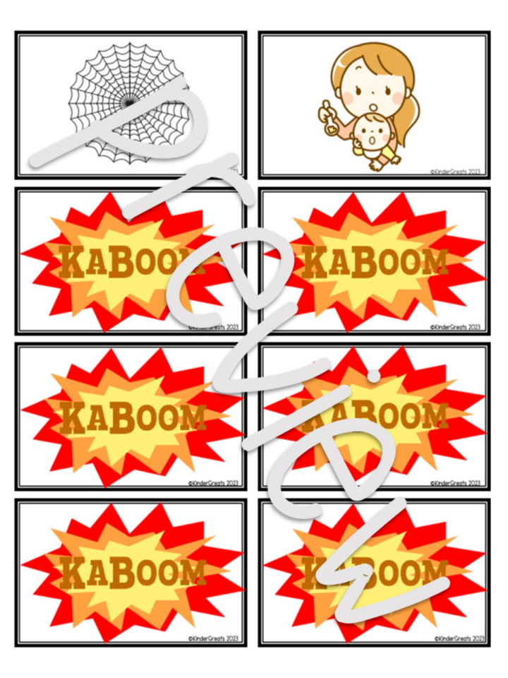 CVC Short Vowel /e/ Kaboom! | Made By Teachers
