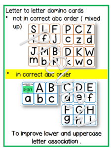Letters and Sounds Alphabet Domino | Made By Teachers