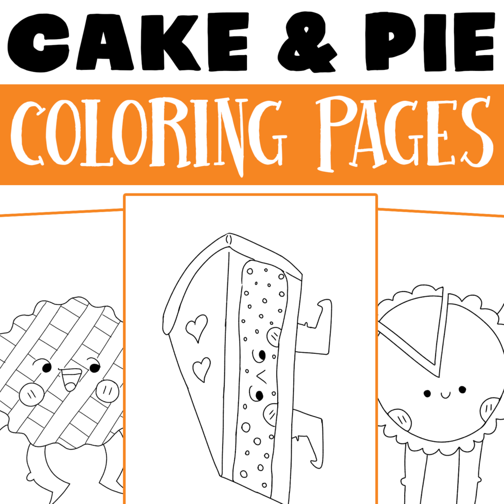 National Pie Day Coloring Pages, Pie Day Coloring Sheets, Worksheet ...