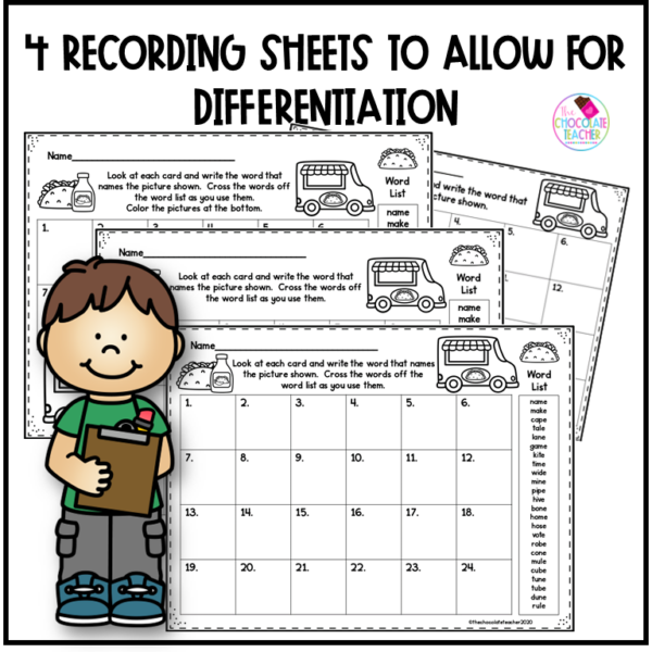 CVCE - Magic E - Long Vowels - Write the Room - Phonics Review | Made ...