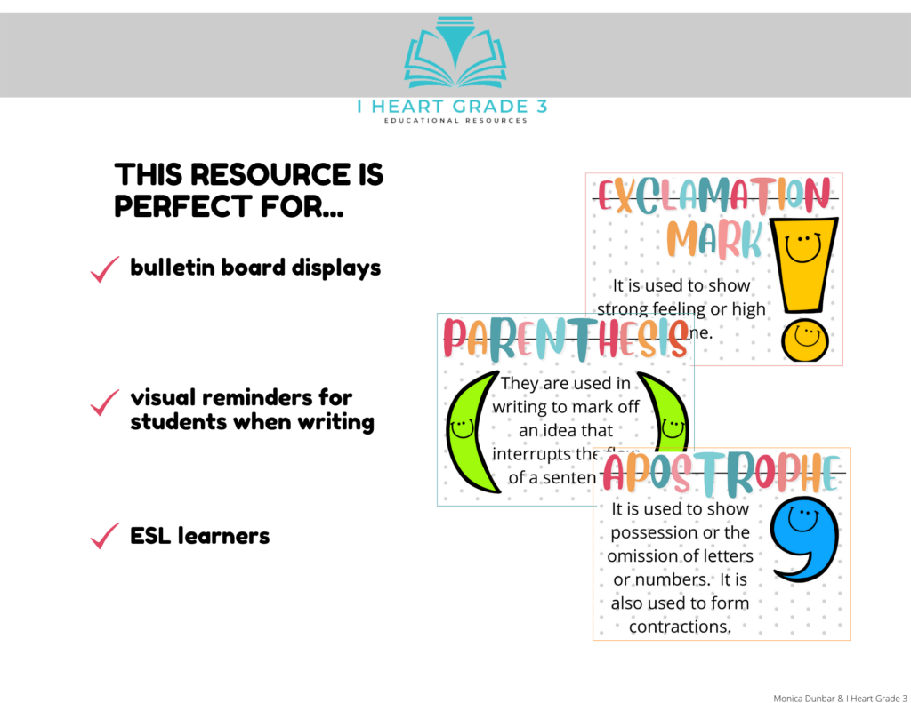 Punctuation Pals | Made By Teachers