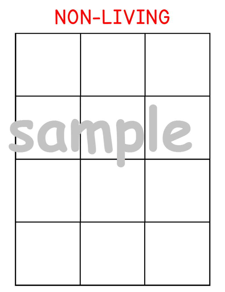 Living and Non-Living Things Sorting Activity with Real Pictures | Made ...