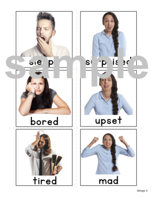 Feelings and Emotions Cards with Real Pictures FREE | Made By Teachers