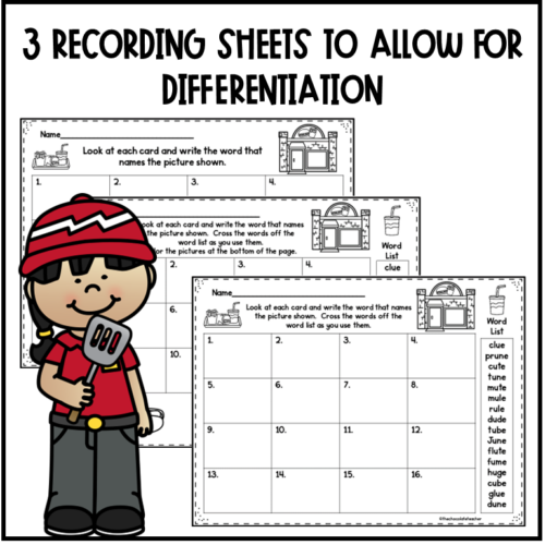 Long U - CVCE - UE - Write the Room - Fun Phonics | Made By Teachers