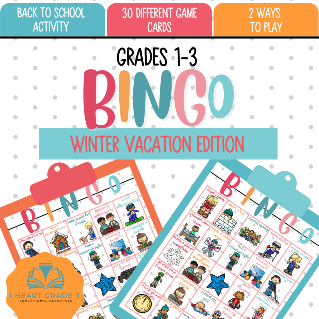 Winter Break Bingo | Made By Teachers