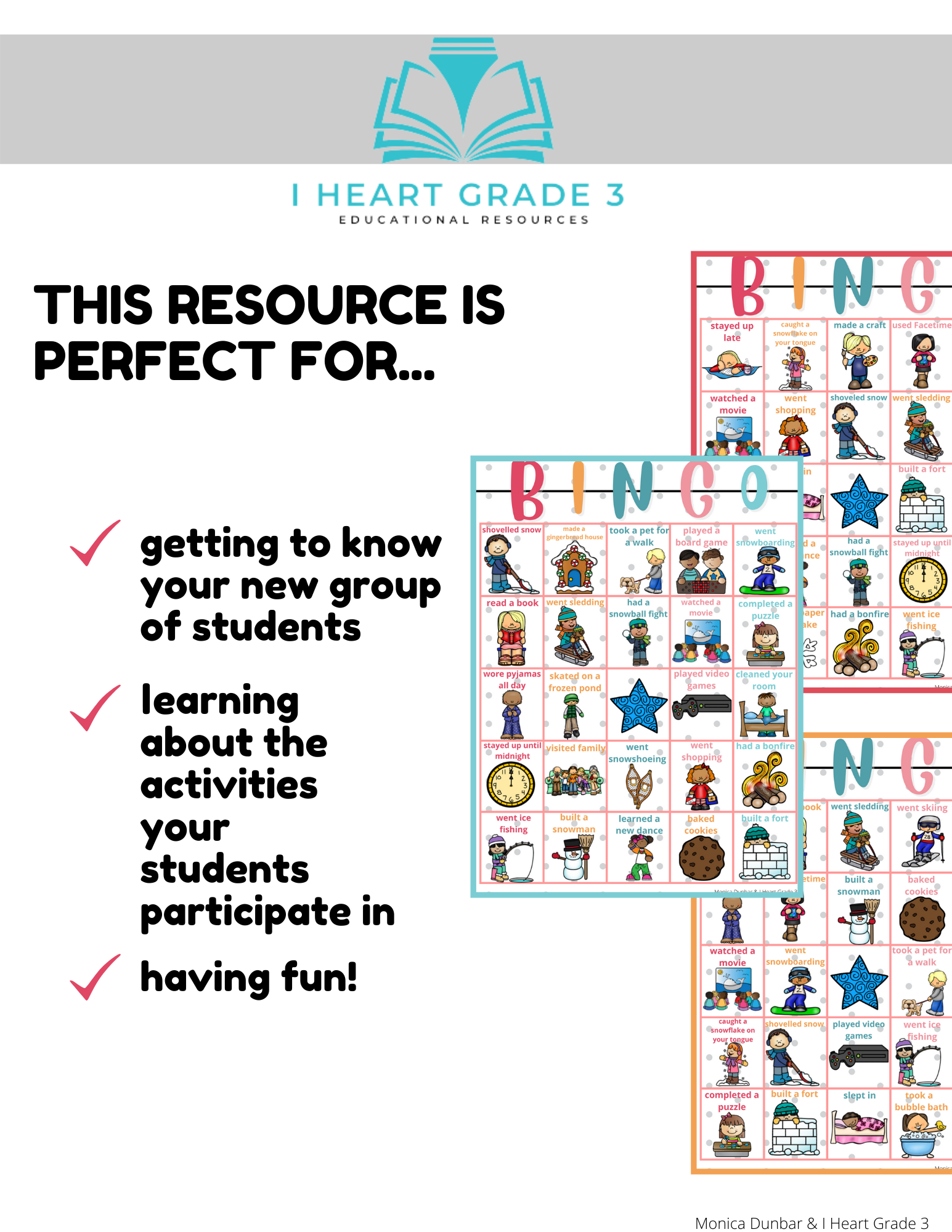 Winter Break Bingo | Made By Teachers