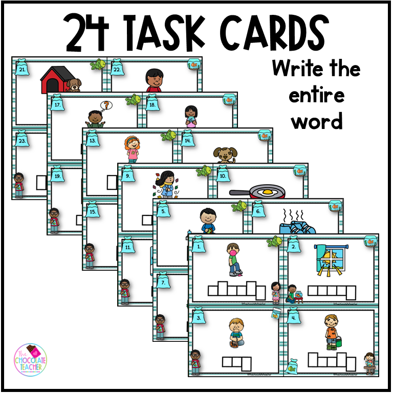 Vowel Sounds of Y - Long Vowels - Write the Room - Phonics | Made By ...