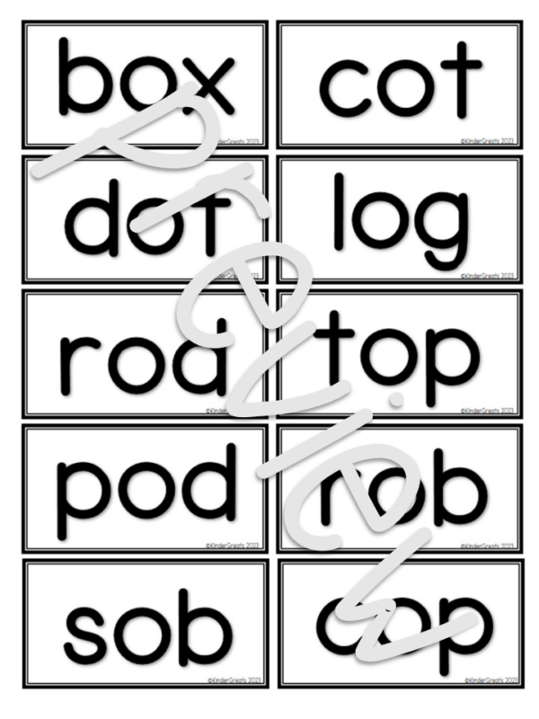 CVC Short Vowel /o/ Kaboom! | Made By Teachers