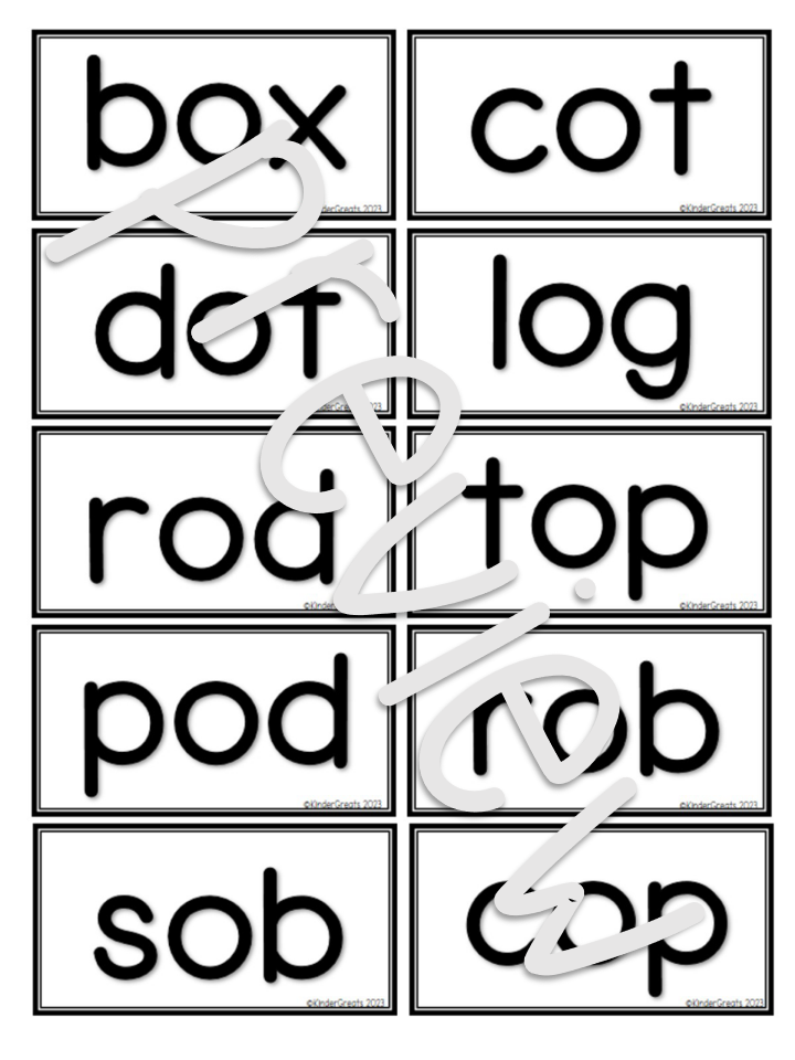 CVC Short Vowel /o/ Kaboom! | Made By Teachers