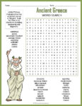 ANCIENT GREECE Civilization Word Search Puzzle Worksheet Activity ...