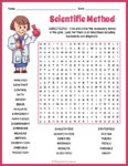 THE SCIENTIFIC METHOD Word Search Puzzle Worksheet Activity | Made By ...