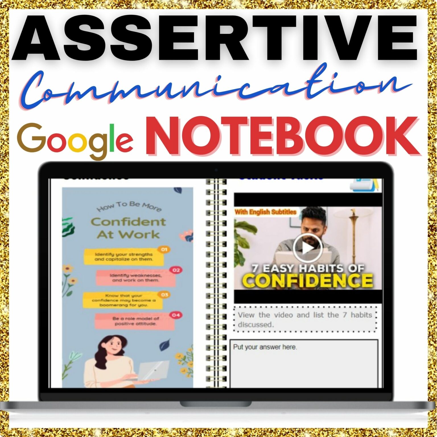 Assertive Communication Skills Powerpoint - no prep - editable | Made ...