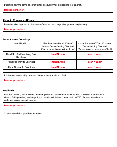 8.PS2.5 Distant Forces Video Lab | Made By Teachers