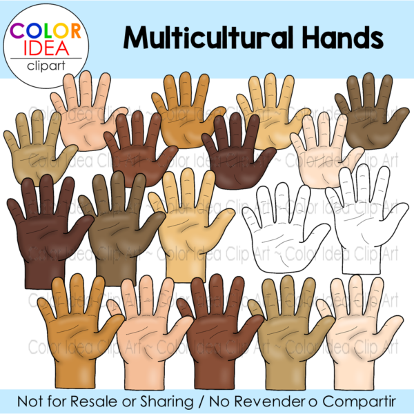 Multicultural Hands | Made By Teachers