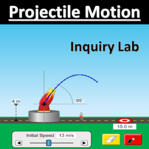 Projectile Motion Inquiry Lab (Phet Simulation) | Made By Teachers
