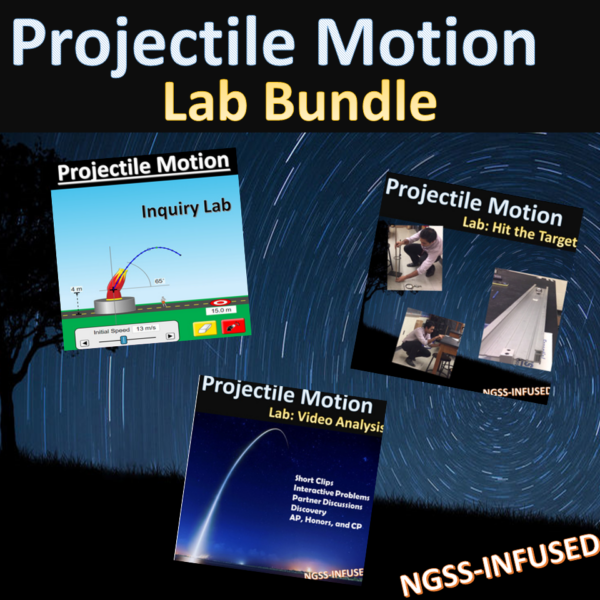 Projectile Motion Lab Bundle | Made By Teachers