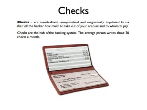 Checks & Checking Accounts PowerPoint | Made By Teachers