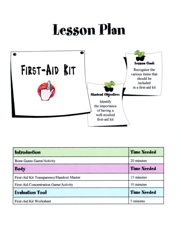 First Aid Kit Lesson | Made By Teachers