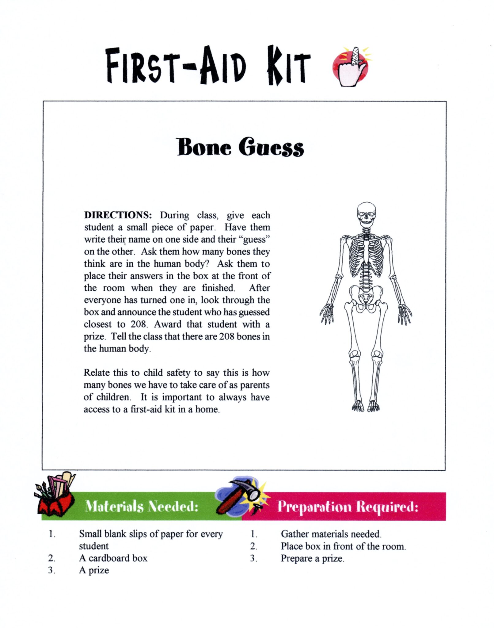 First Aid Kit Lesson | Made By Teachers
