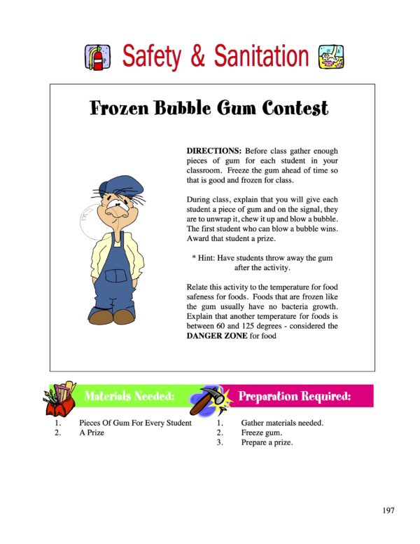 Safety & Sanitation In The Kitchen Lesson | Made By Teachers