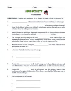 Self-Concept And Identity Lesson | Made By Teachers